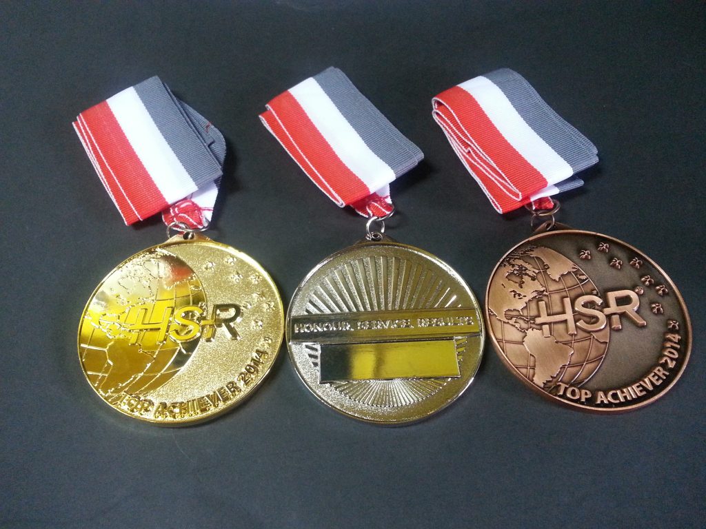HSR Medal - ASG Awards